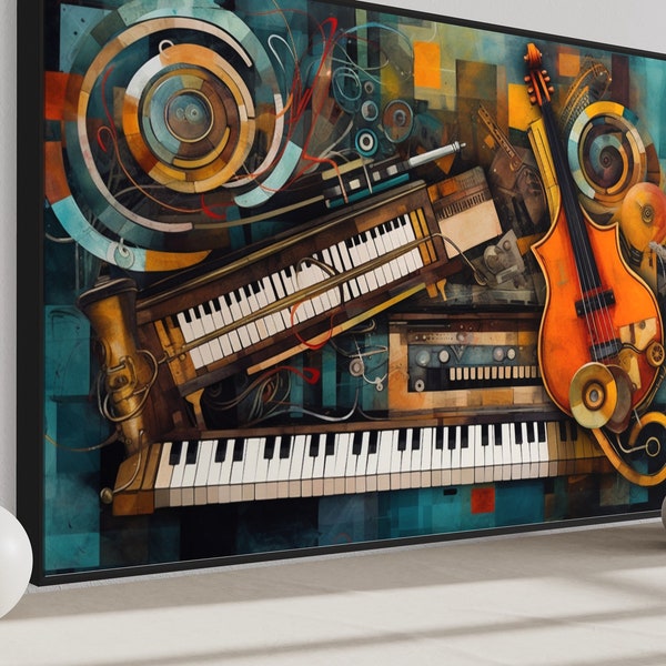 Music Themed Framed Art - Etsy