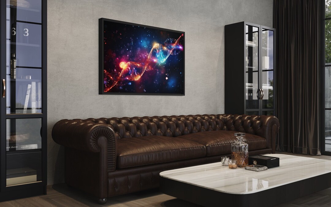 DNA Wall Art, Science Decor, Medical Office Wall Decor, DNA Sequence ...