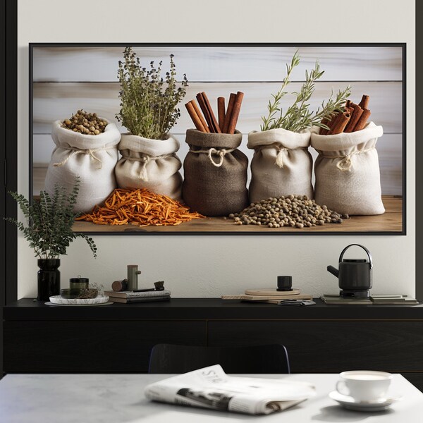 Spices Painting for Kitchen - Etsy