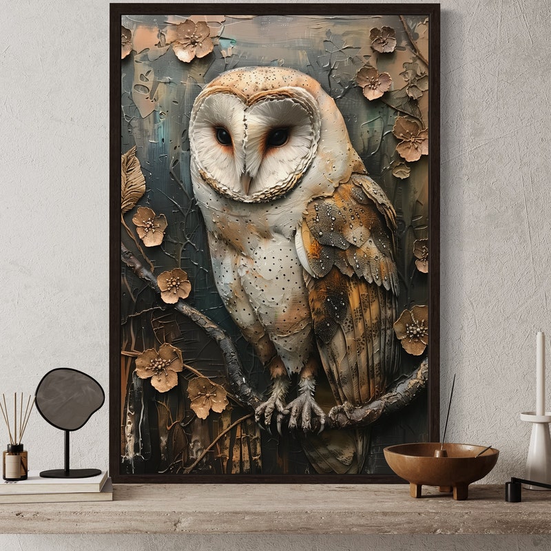 Owl Wall Art - Etsy