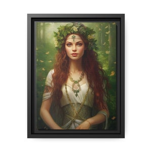 Aine Irish Goddess Poster Summer, Wealth and Sovereignty Painting ...
