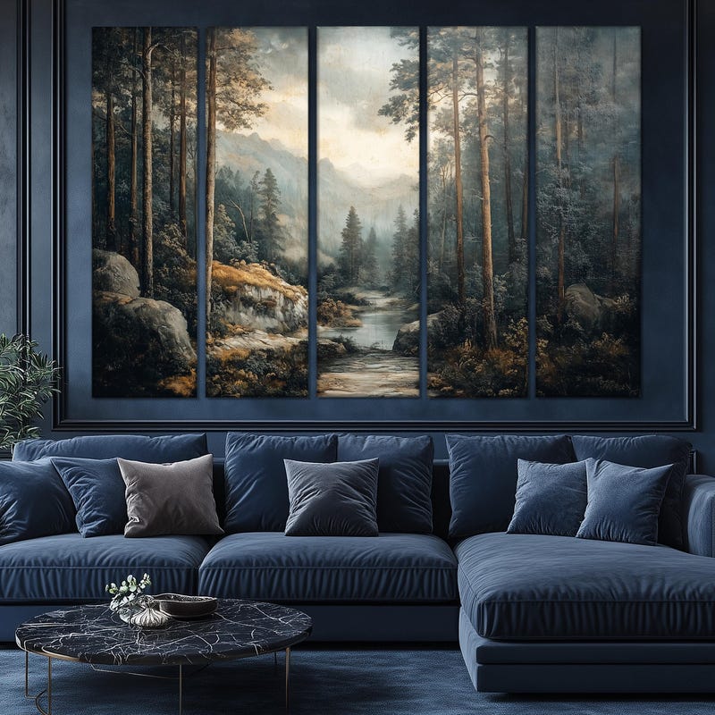 Multi Panel Wall Art - Etsy