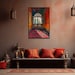 Indian Window Wall Art Indian Room Design/architecture Colorful ...