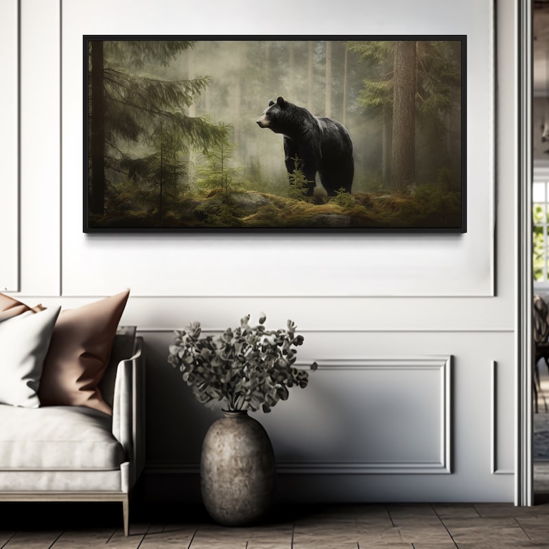 Black Bear Art - Etsy
