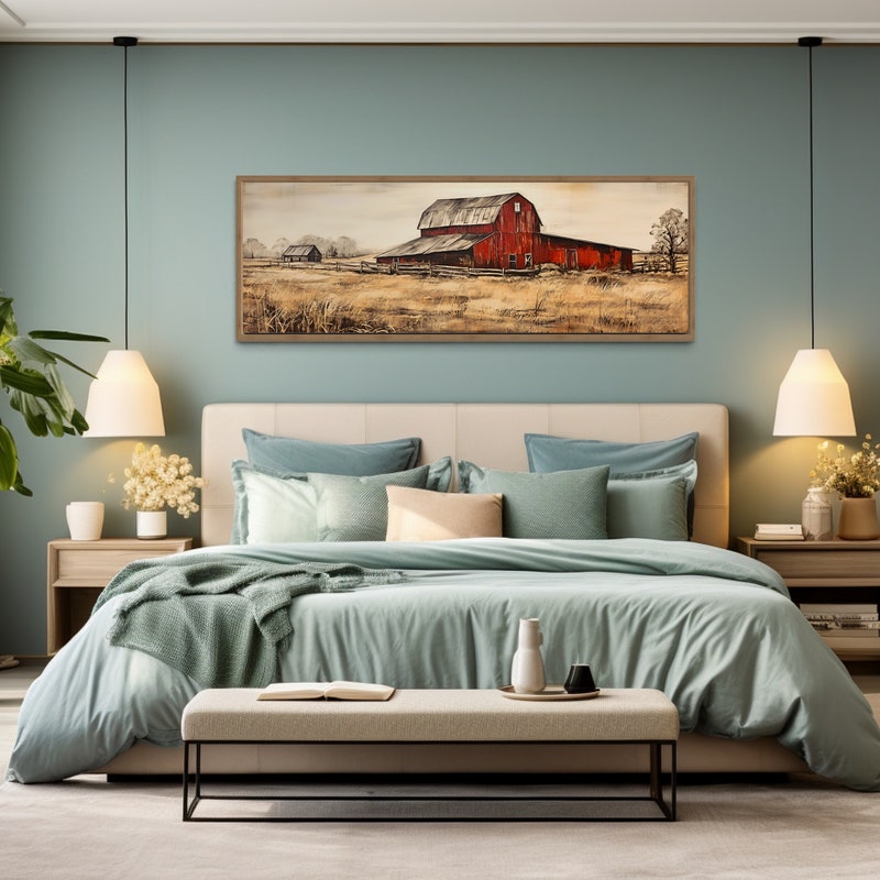 Rustic Painting - Etsy