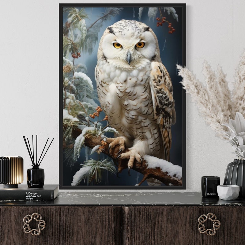 Snowy Owl - Etsy