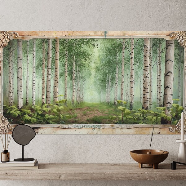 Birch Tree Decor - Etsy