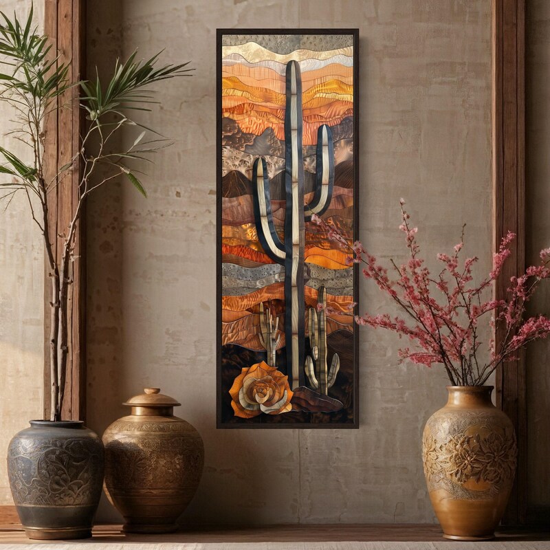Saguaro Painting - Etsy