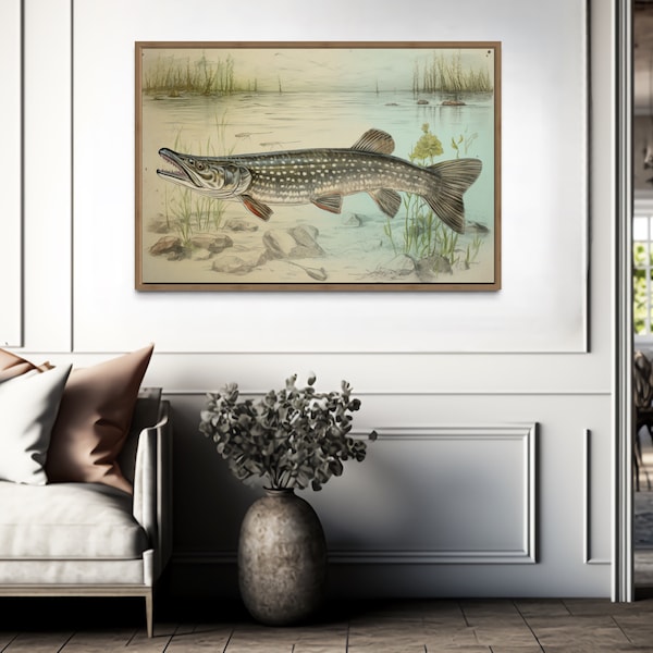 Northern Pike - Etsy