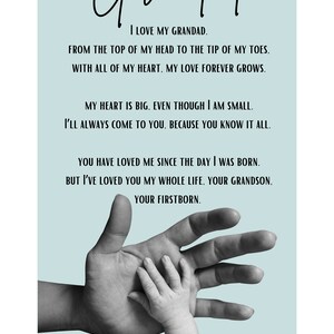 Grandad, Grandchild, Family Digital Download - Etsy