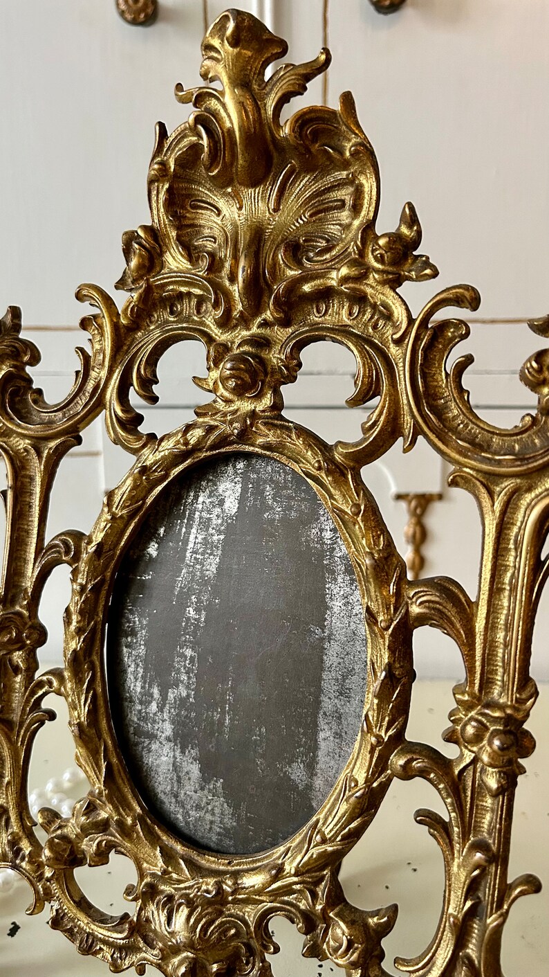 Vintage Victorian NB & IW Picture Frame - Etsy