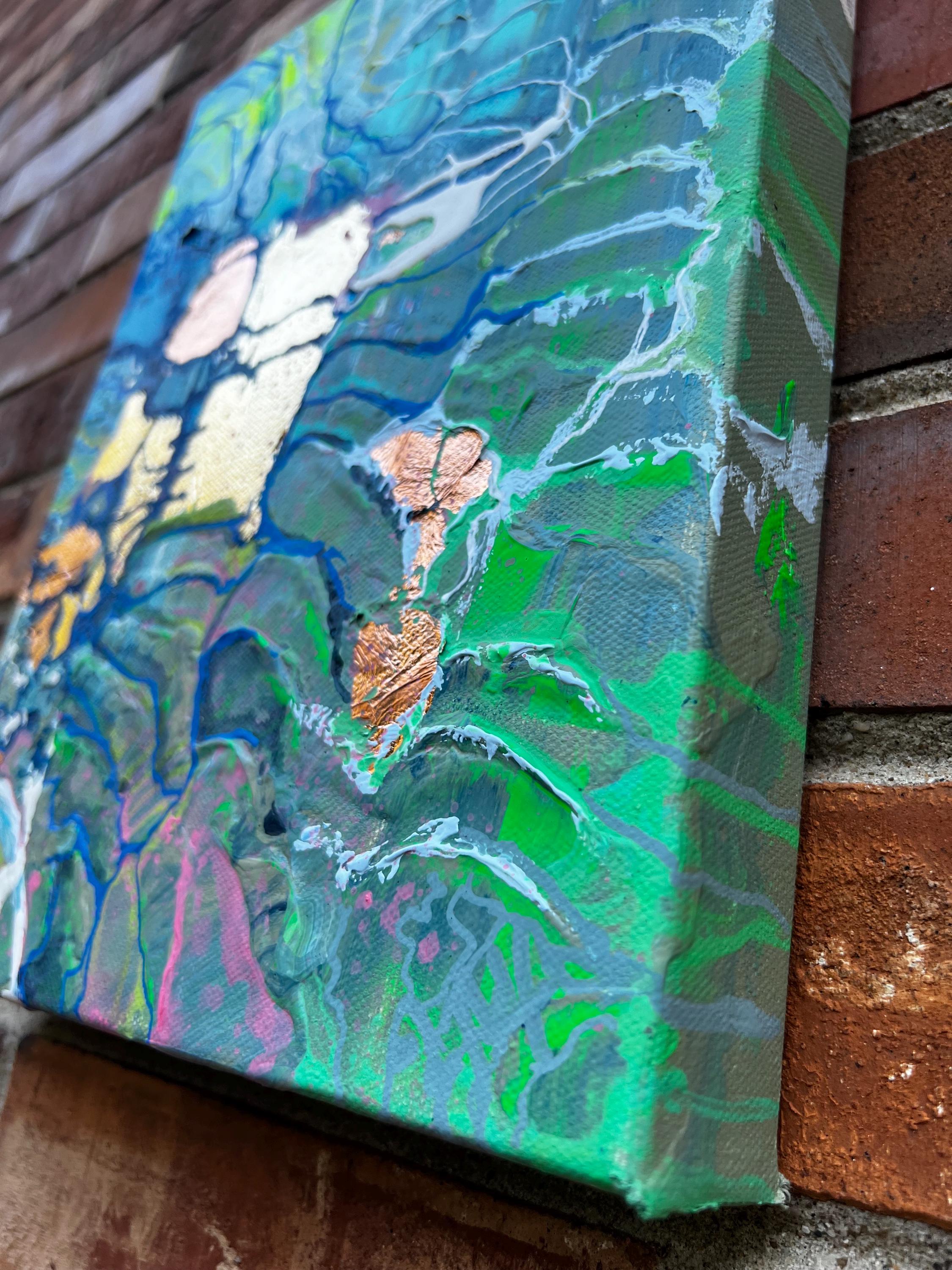 Moral Compass - Abstract Art Painting in Acrylics by Artjp, 9” X 12” - Etsy