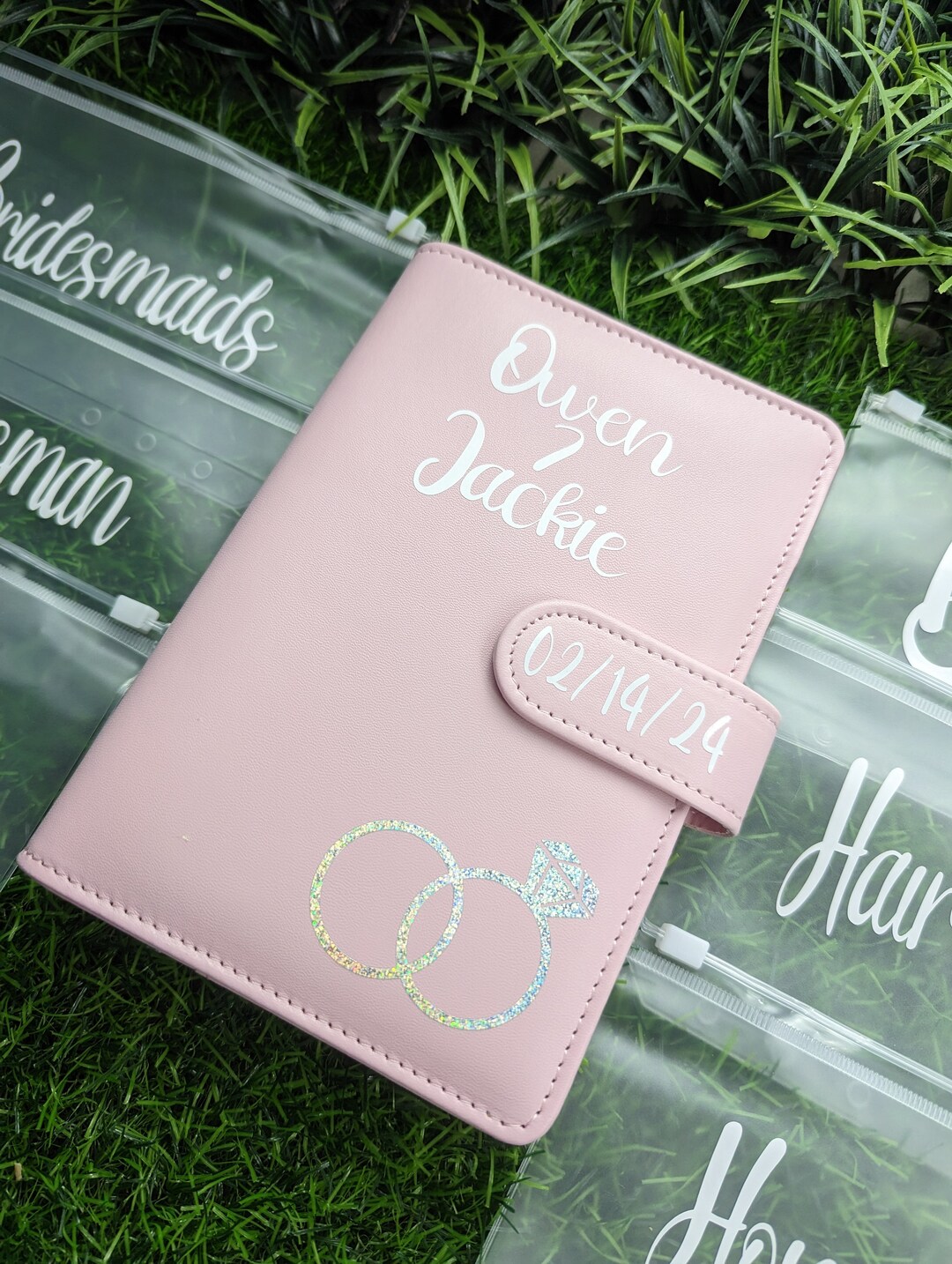Wedding Budget Binder With Cash Envelope With Zipper for Budget Binder ...
