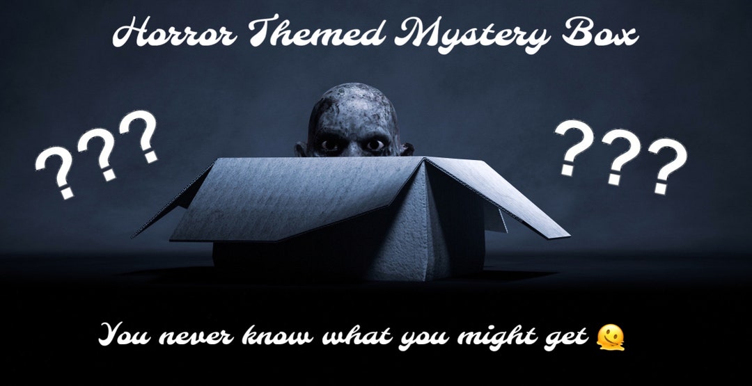 Horror Themed Mystery Box / Halloween Spooky Mystery Box / Surprise ...
