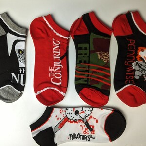 80s Horror Movie Socks / Ghostface Socks / Unisex Socks Halloween Socks ...