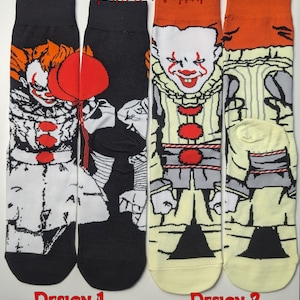 80s Horror Movie Socks / Ghostface Socks / Unisex Socks Halloween Socks / Slasher Movie Fans ...