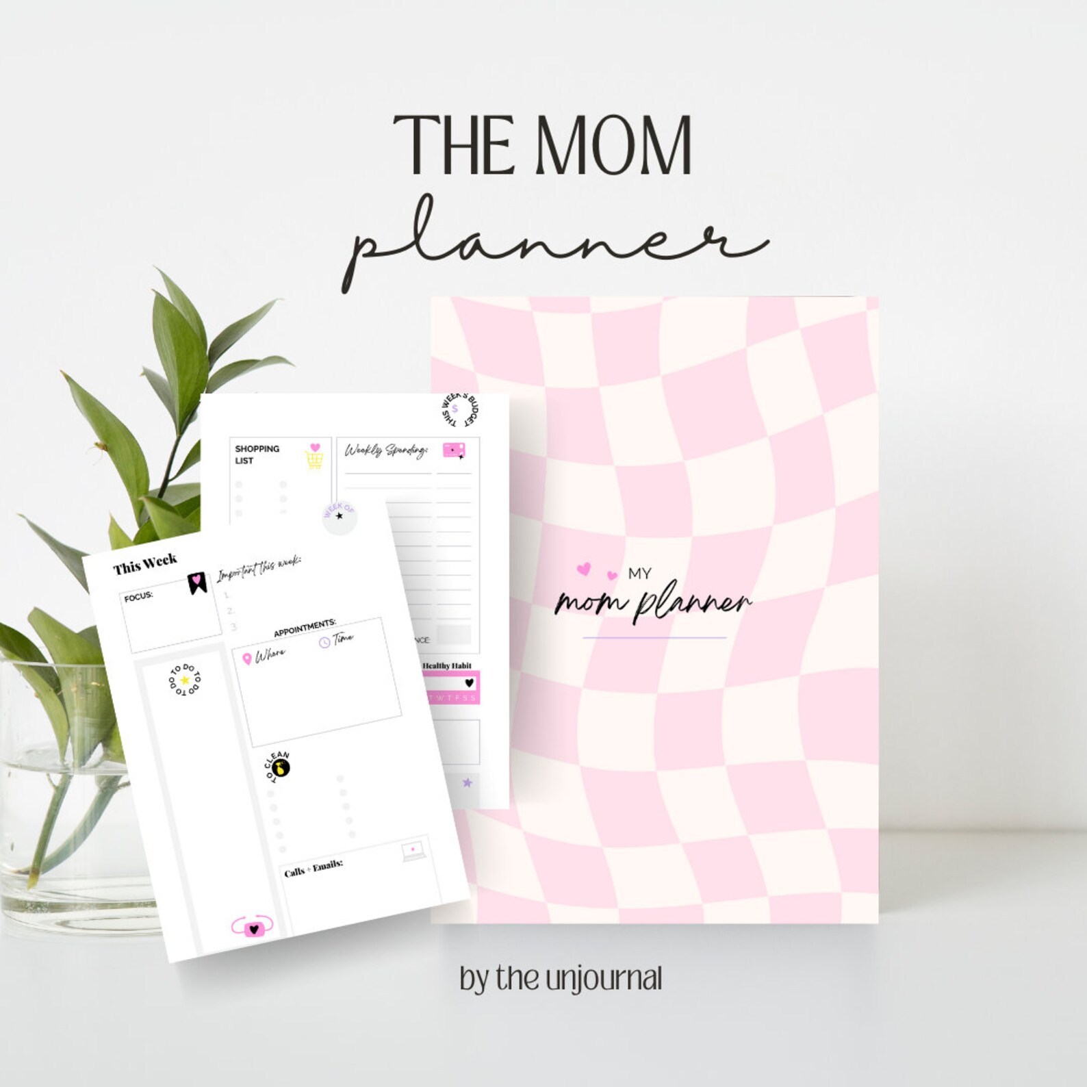 The Unjournal: Mom Planner | Printable Daily Planner to Help Simplify ...