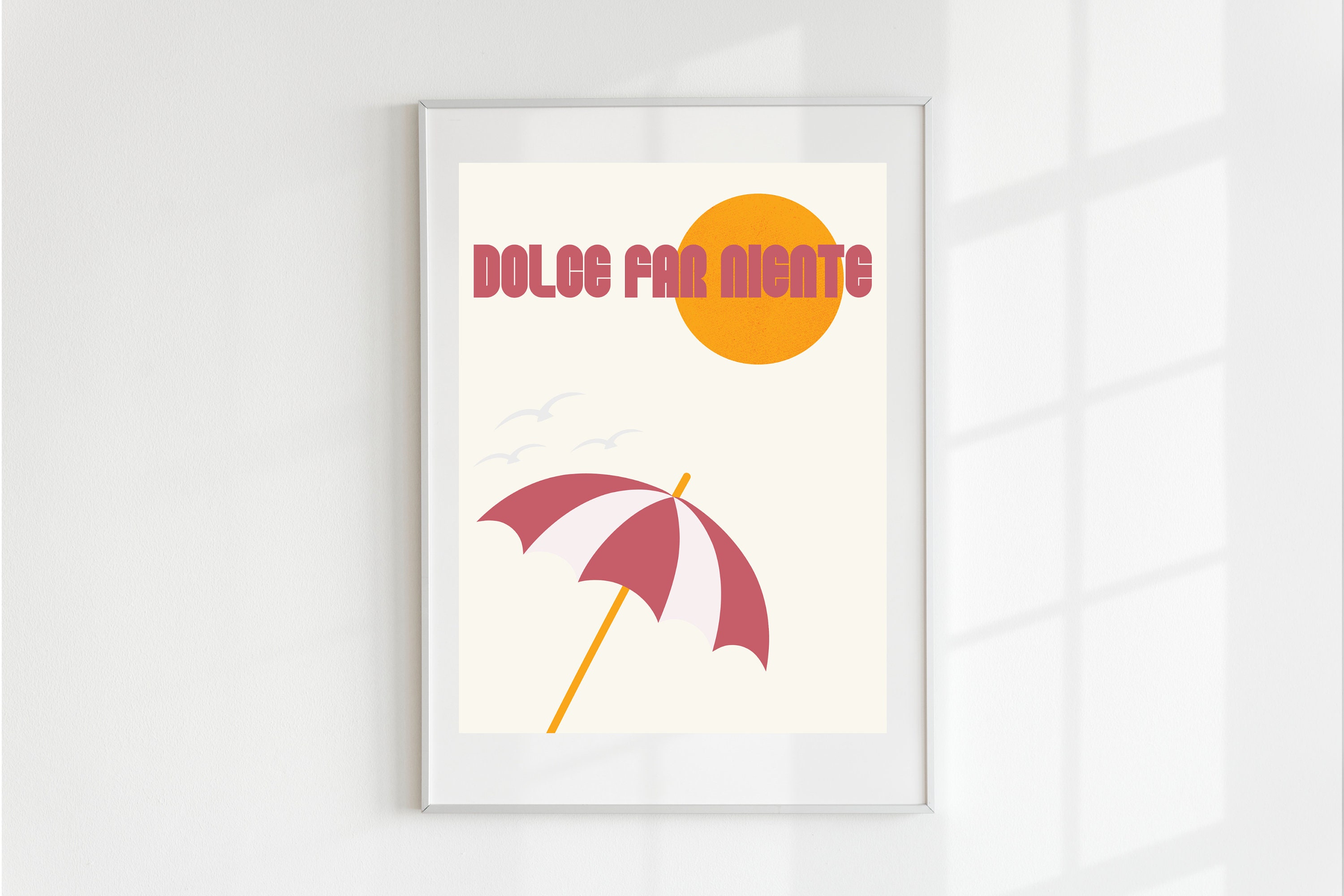 DOLCE FAR NIENTE Poster - Etsy