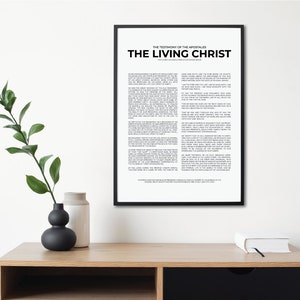 LDS Proclamation Bundle | Living Christ | Family Proclamation ...