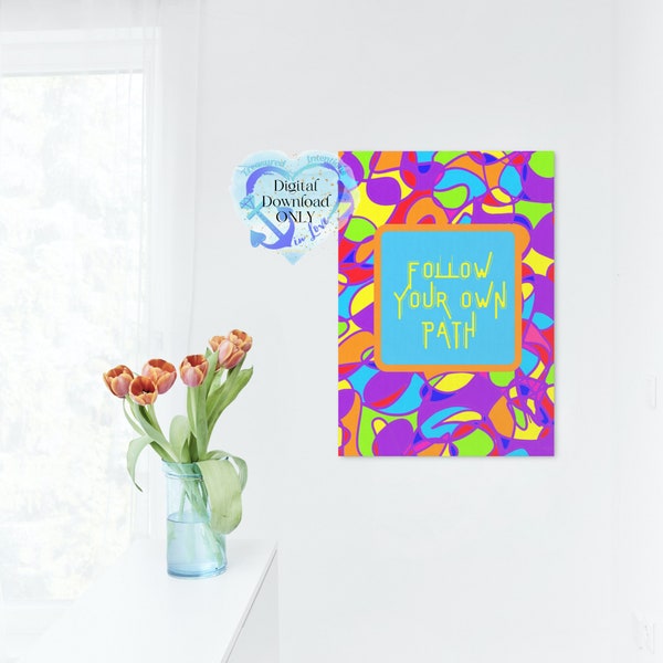 Follow Your Own Path - Etsy