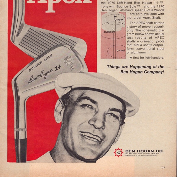 Ben Hogan Golf - Etsy
