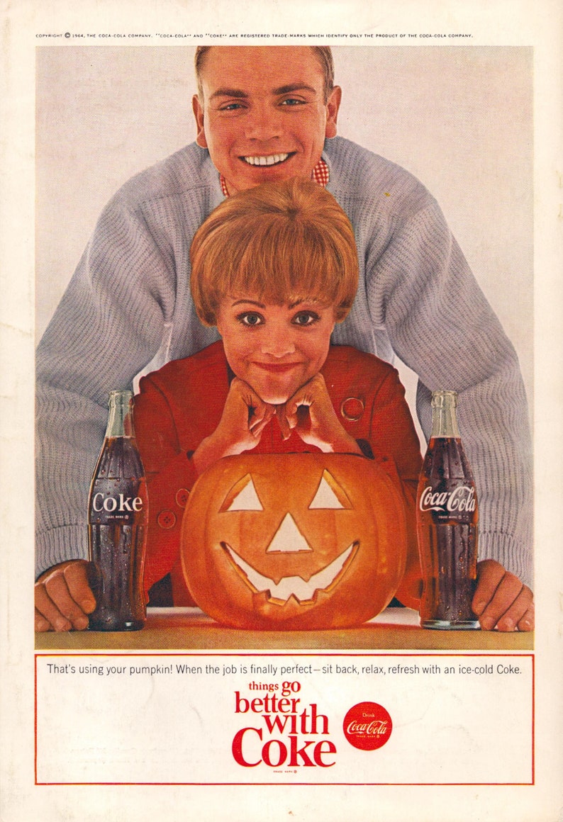 1964 7x10 Coca-cola Vintage Print Ad, Retro Classic Advertisement ...