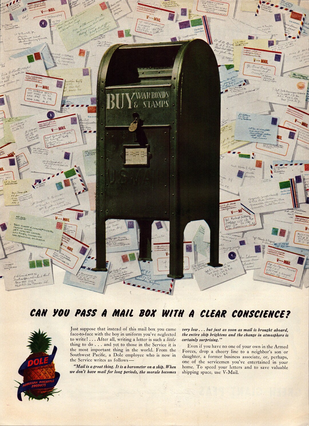 WWII War Bonds Vintage Print Ad Servicemen 1945 Enthusiast Gift Wall ...