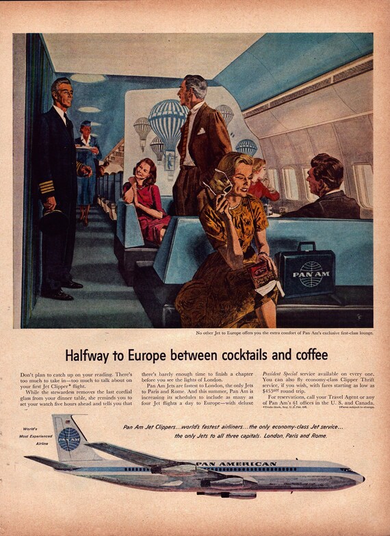 Vintage Pan Am Ads