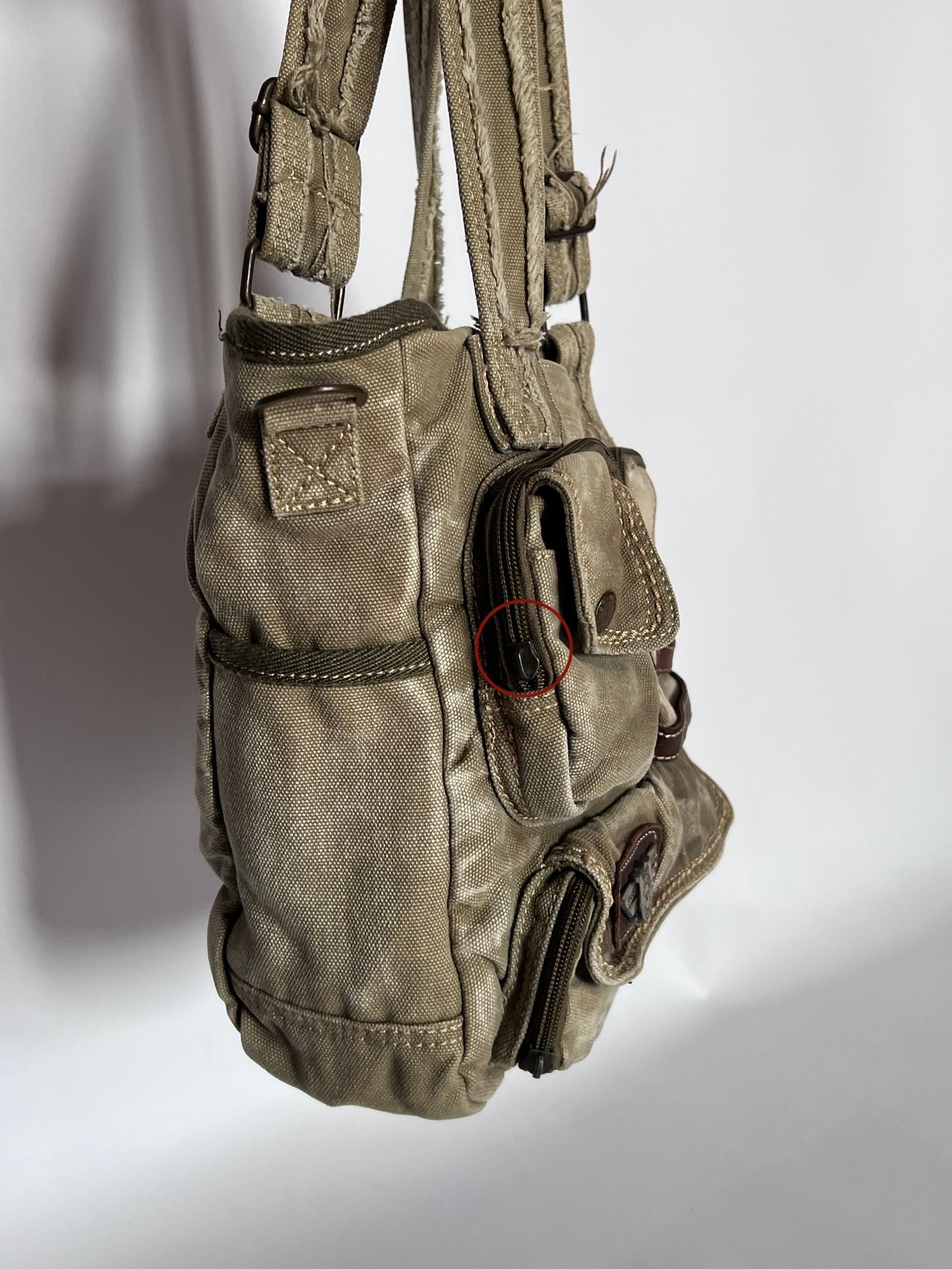 Y2K Vintage Diesel Army Military Multipocket Bag - Etsy