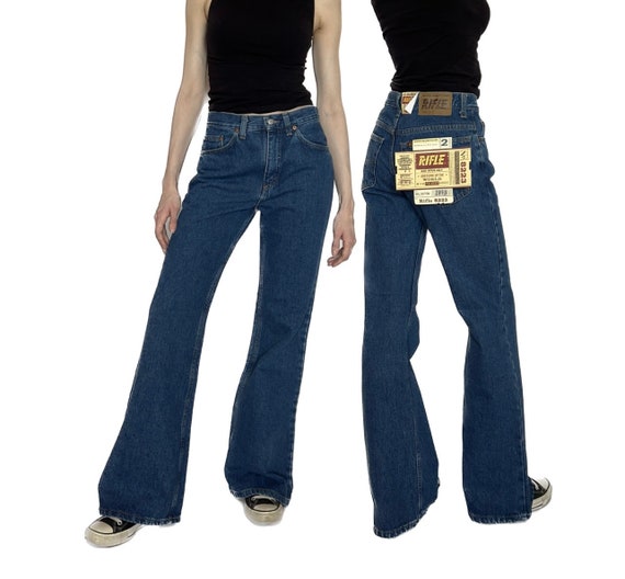 deadstock y2k vintage Rifle jeans 90s bootcut - Gem