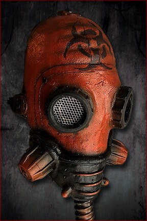 Handmade Latex Horror Mask Eli Gas Mask Style Latex Face Mask - Etsy