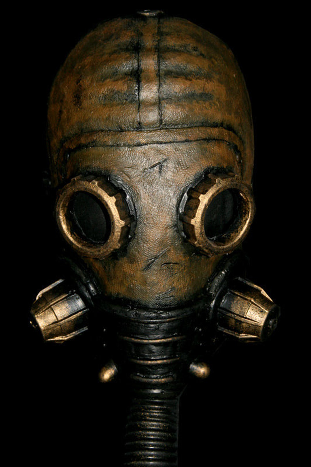 Handmade Latex Horror Mask - Eli Gas Mask Style Latex Face Mask ...