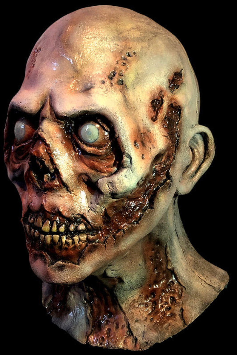 Handmade Latex Rotter Mask - Horror Zombie Mask - Etsy