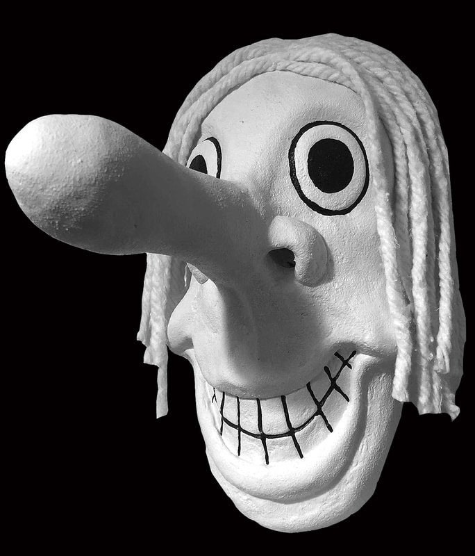 Handmade Latex Horror Mask - Bonk Horror Face Mask - Etsy