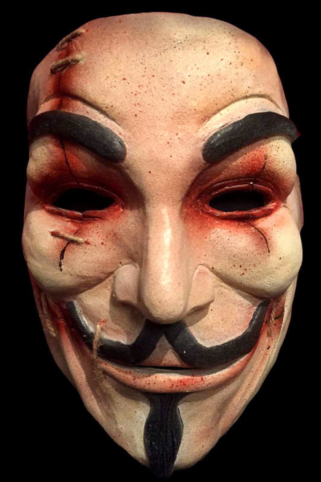 Handmade Latex Horror Mask - Anon Latex Face Mask - Etsy