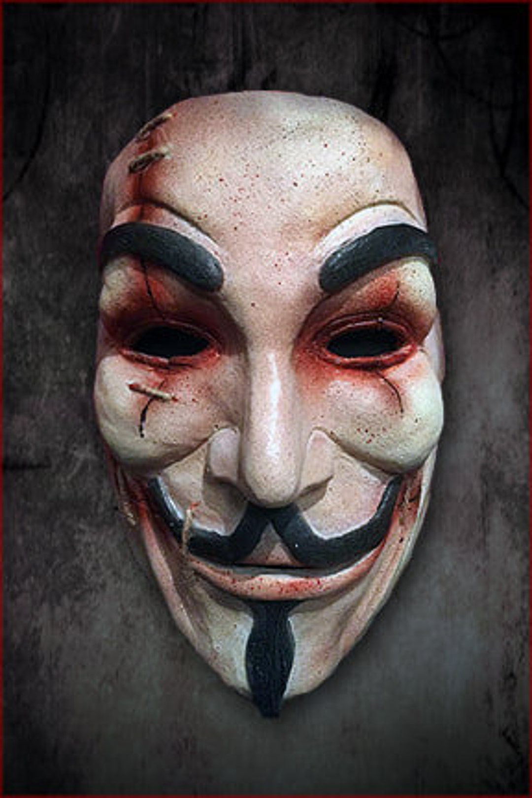 Handmade Latex Horror Mask Anon Latex Face Mask - Etsy