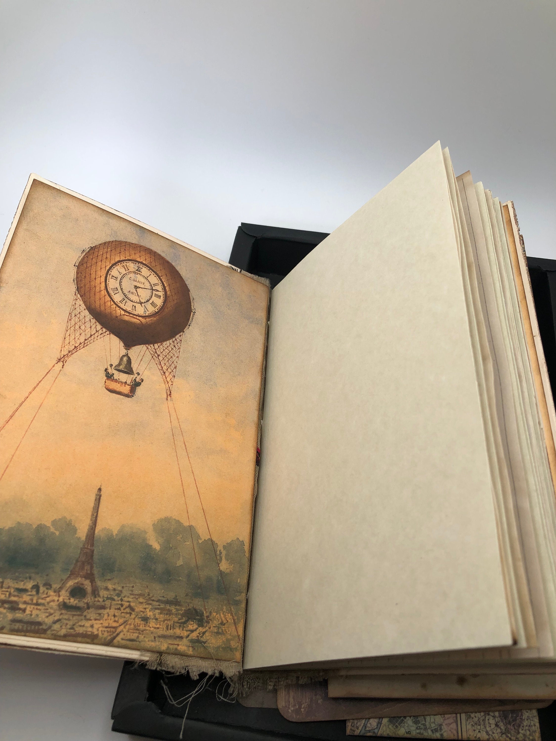 Adventurer Vintage Notebook Traveler Junk Journal Antique Looking Junk ...