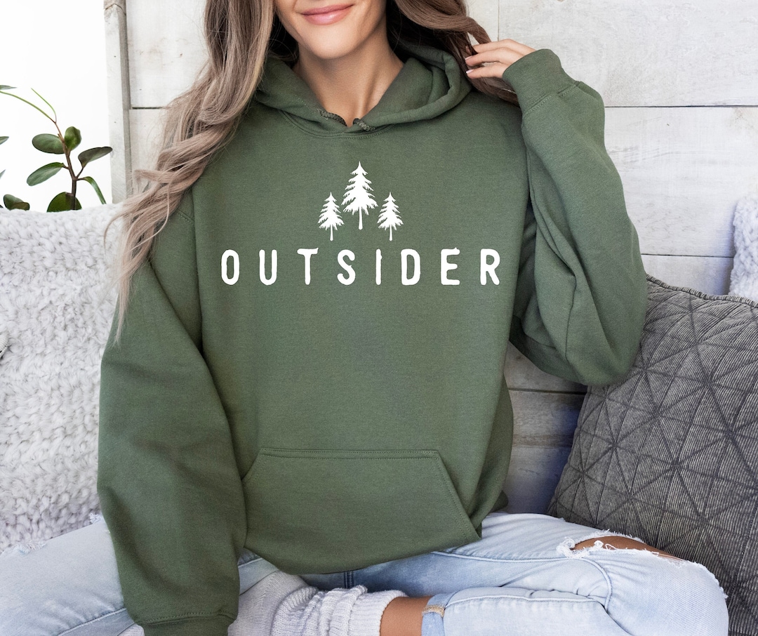 Outsider Sweatshirt, Trendy Outsider Tee, Outsider Life Mountain ...