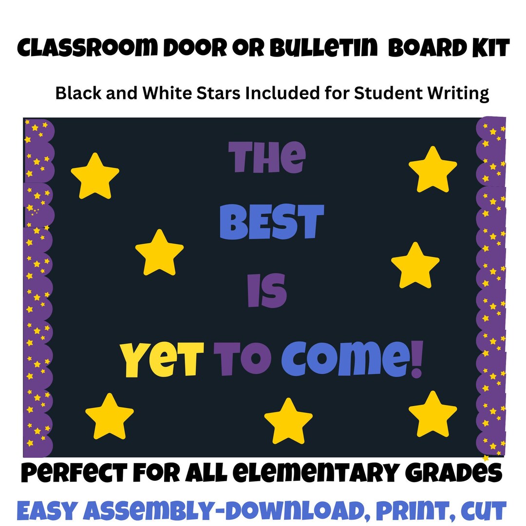 New Year Bulletin Board Door Decoration Classroom Decor Printable ...