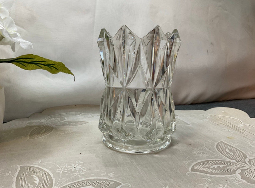 Circa 1893 Model Flint Glass Co. Heck Pattern or Double Prism Pattern ...