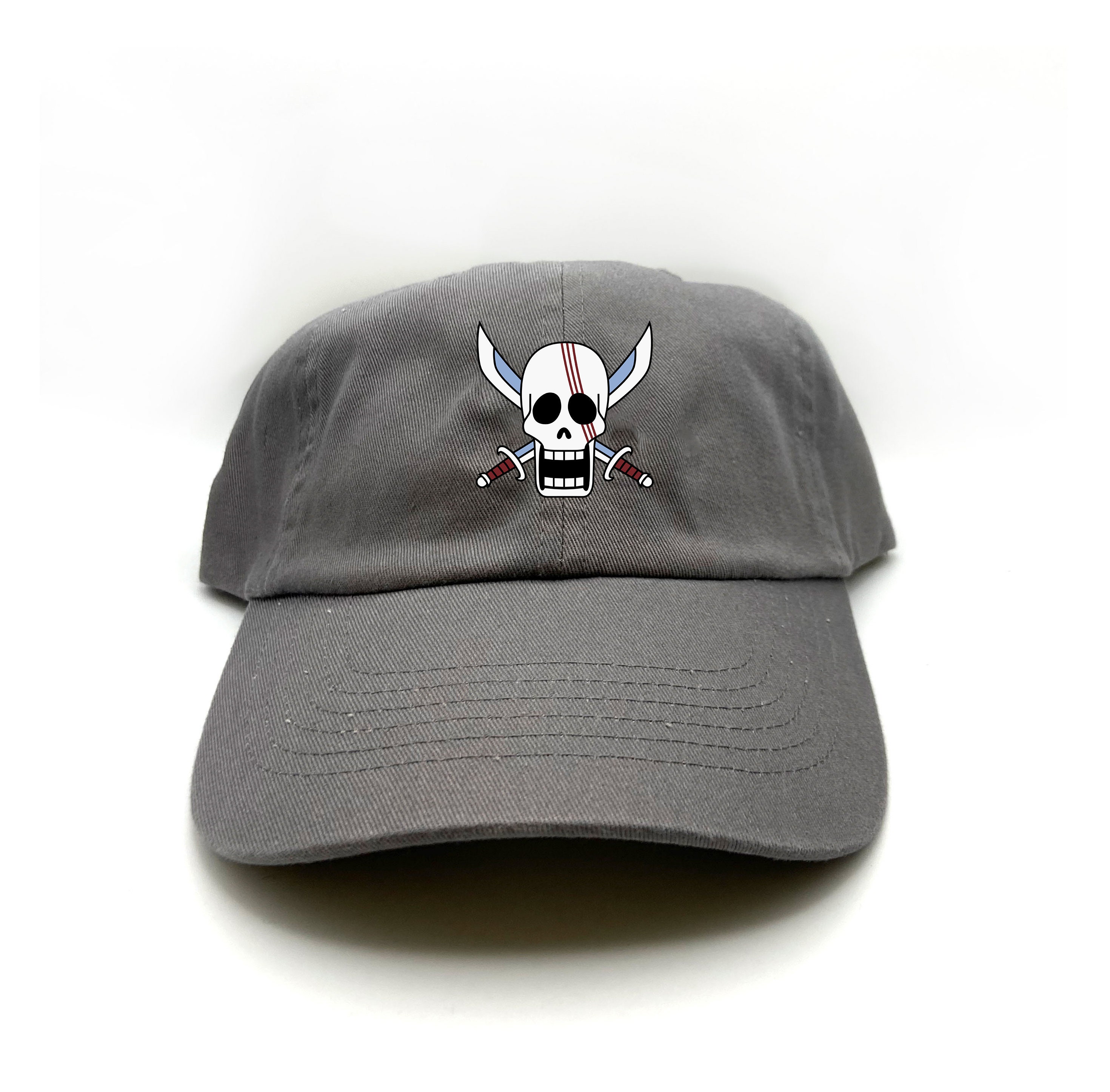 Red Hair Pirates Jolly Roger Anime Printed Dad Hat Made in USA - Etsy