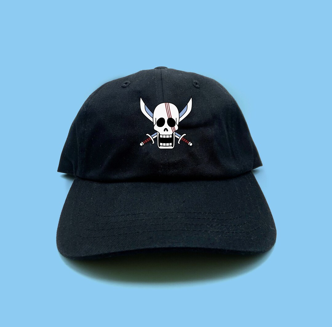 Red Hair Pirates Jolly Roger Anime Printed Dad Hat Made in USA - Etsy