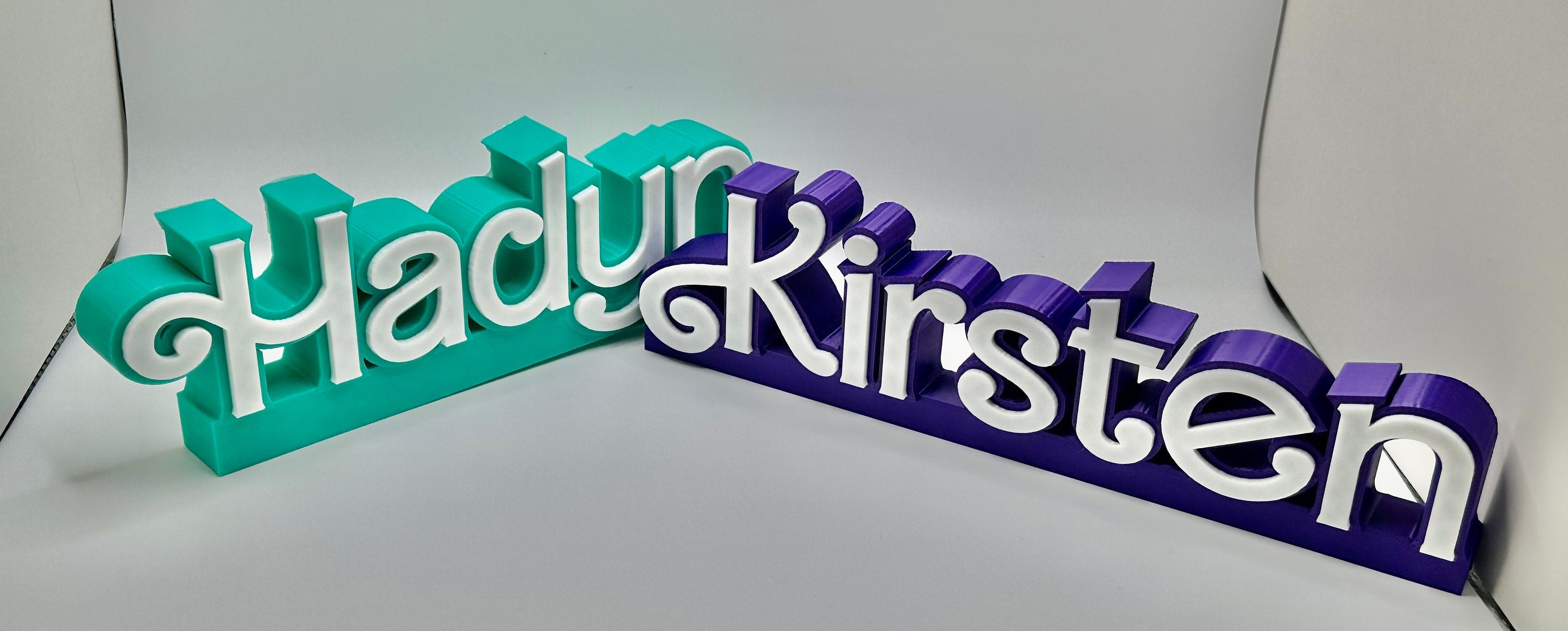 Custom Barbie Style Nameplates Personalize With Your Name & Color ...