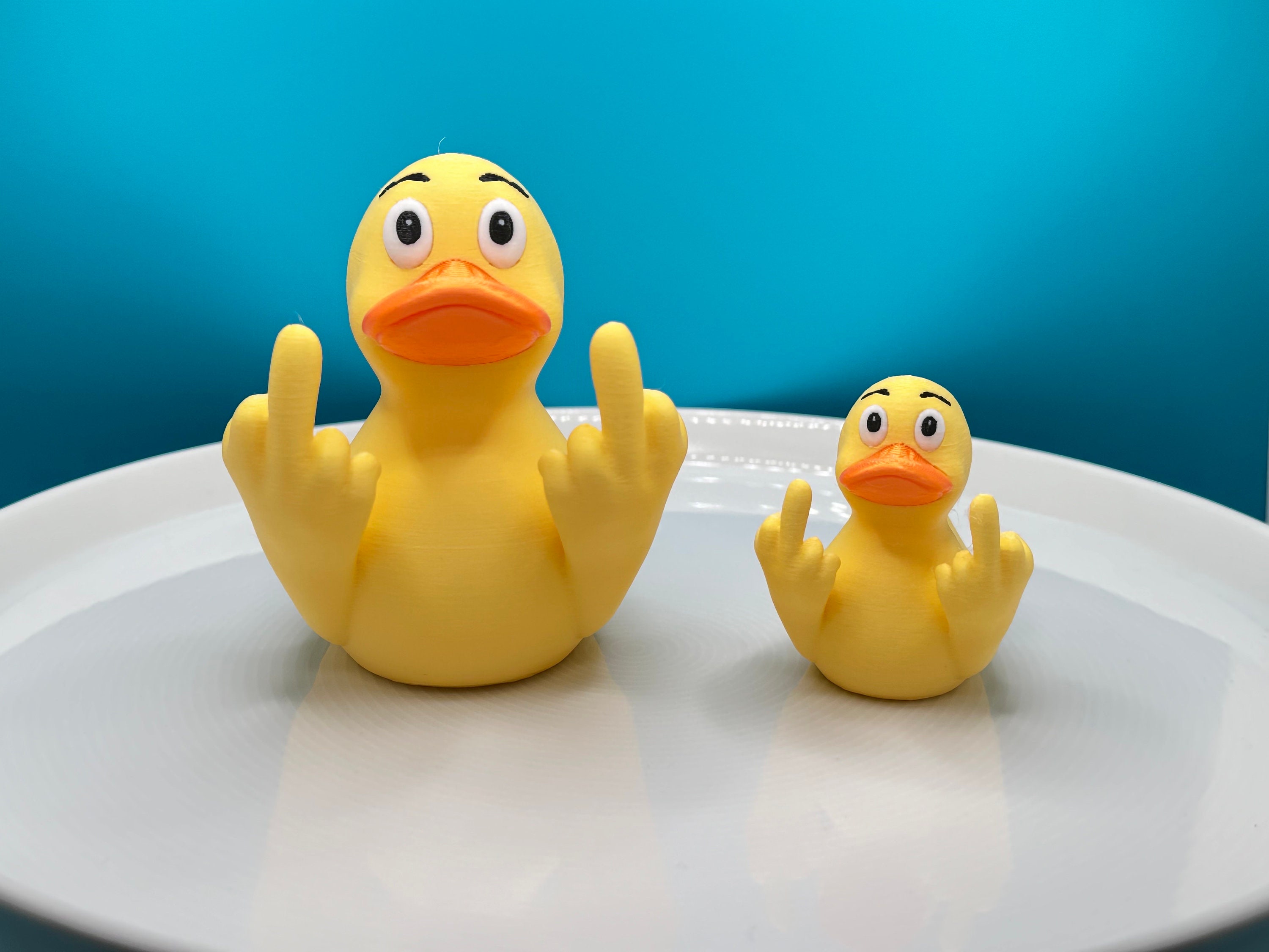 Hilarious Duck Figurine Expressing Feelings Funny Gag Gift for ...
