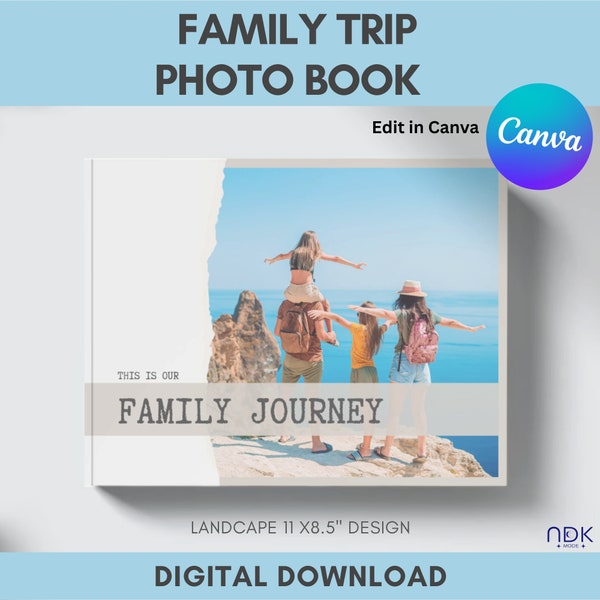 Custom Photo Book Template - Etsy