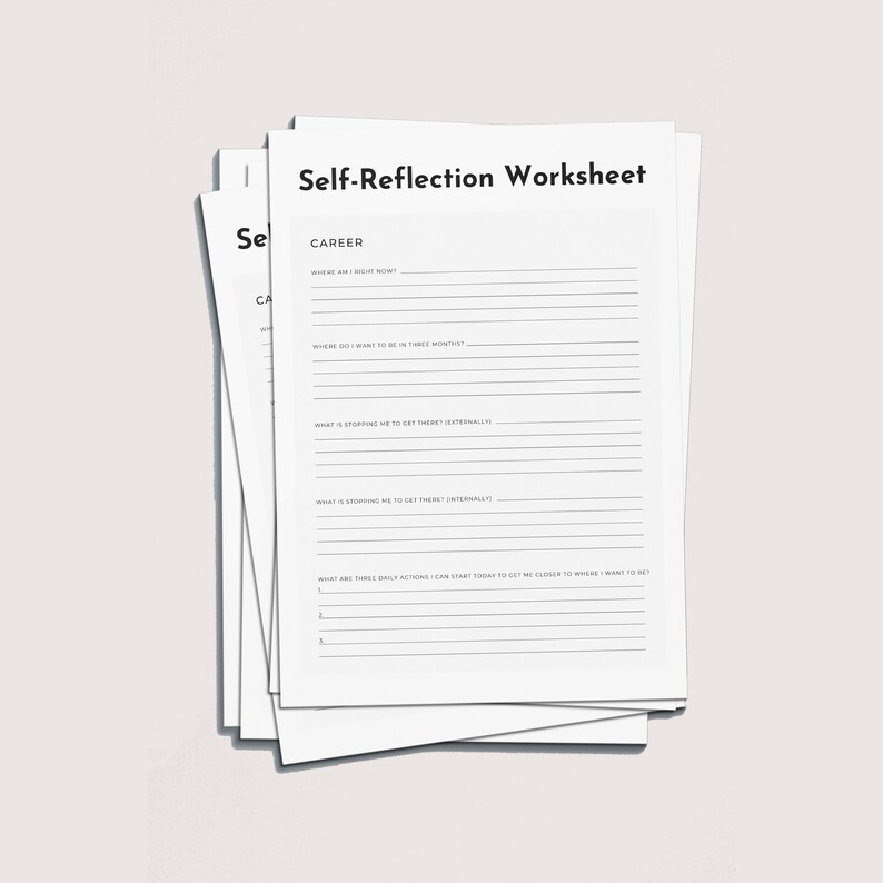 Quarterly Reflection Worksheets, All Areas Wheel of Life, - Etsy