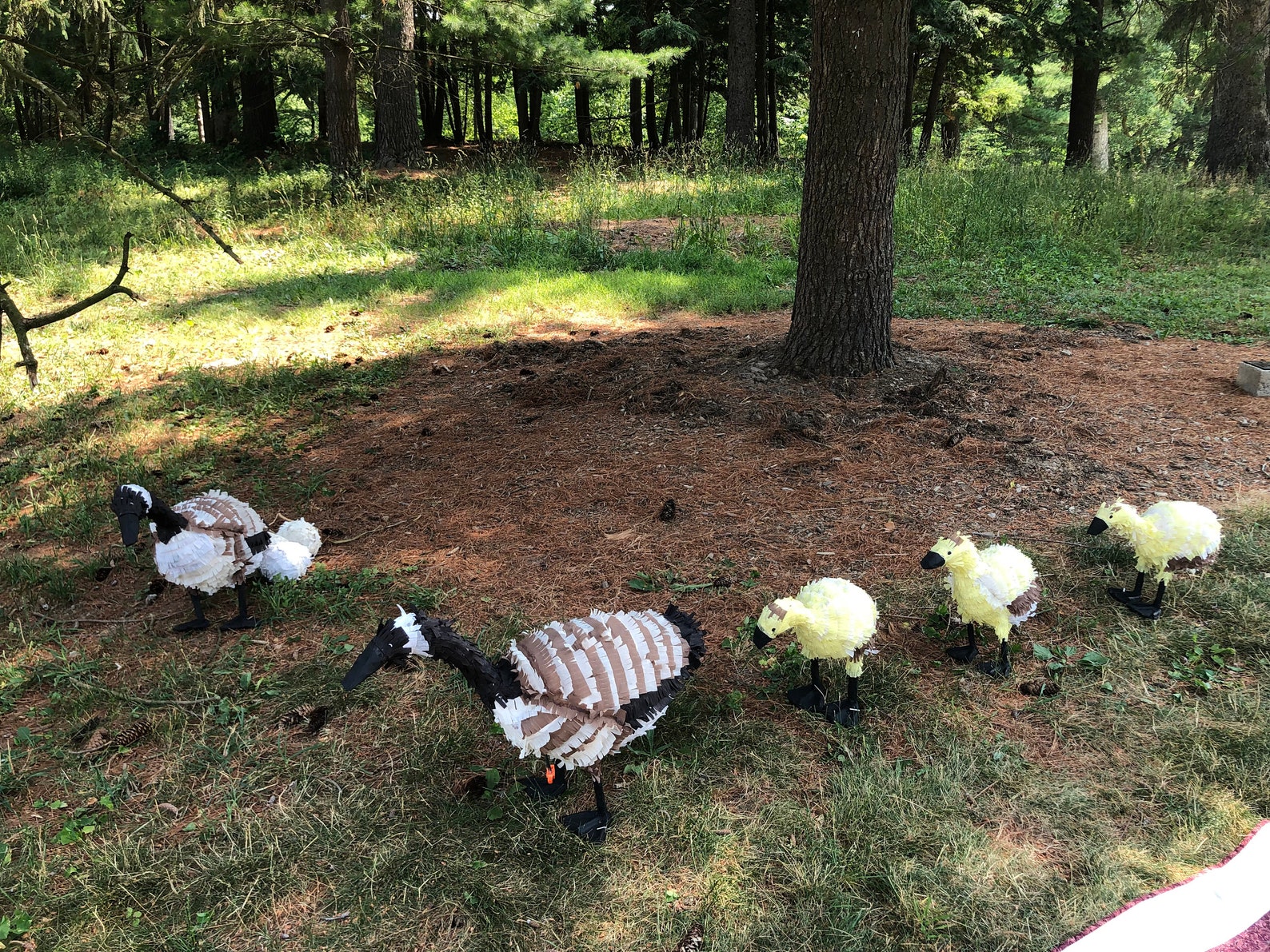 Goose, Gosling, Duck Piñata Statue -- Durable Handmade Paper Mache - Etsy