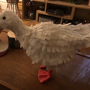 Goose, Gosling, Duck Piñata Statue Durable Handmade Paper Mache - Etsy