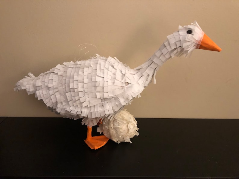 Goose, Gosling, Duck Piñata Statue -- Durable Handmade Paper Mache - Etsy