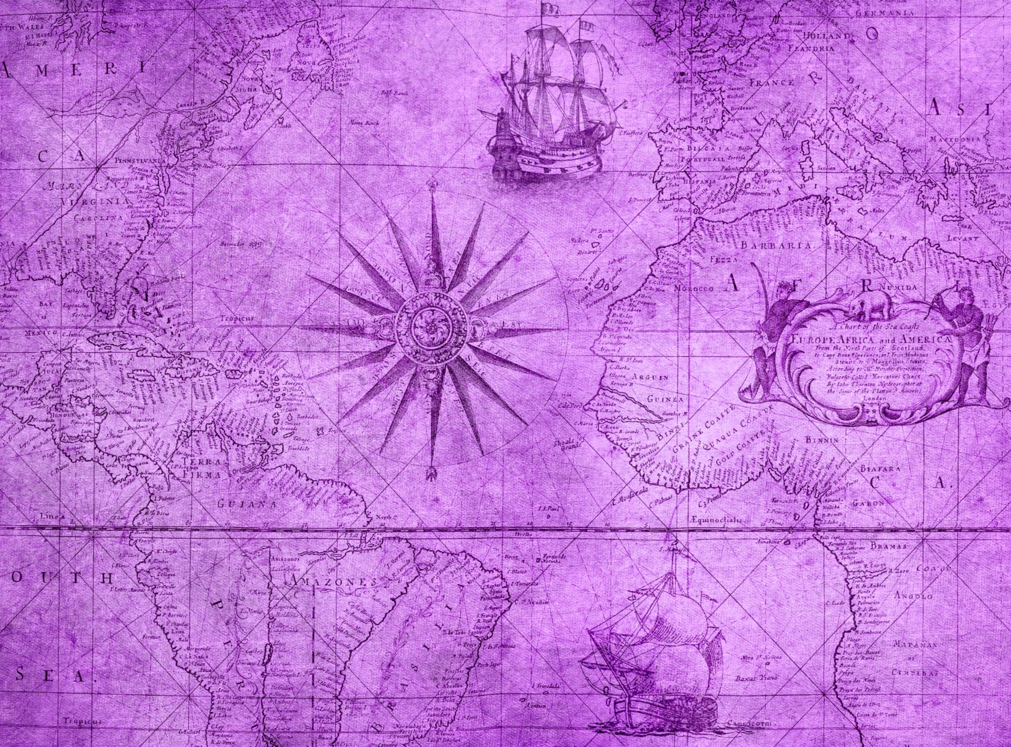 Antique Maps Digital Paper, Vintage Maps, World Map Scrapbook Paper ...